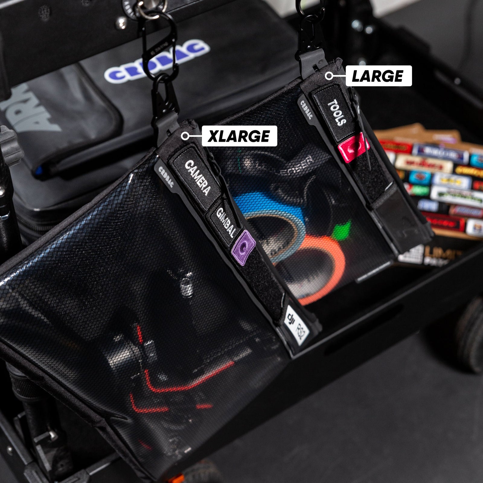 CRDPOUCH XLarge - Camera Bag Organizer, Sub-Packing & Storage Solution