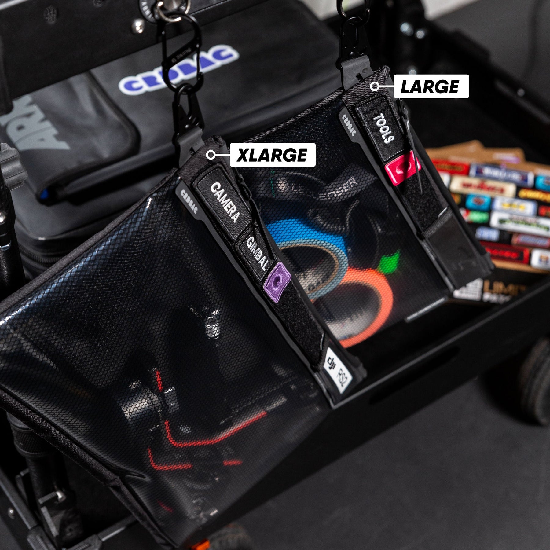 CRDPOUCH XLarge - Camera Bag Organizer, Sub-Packing & Storage Solution